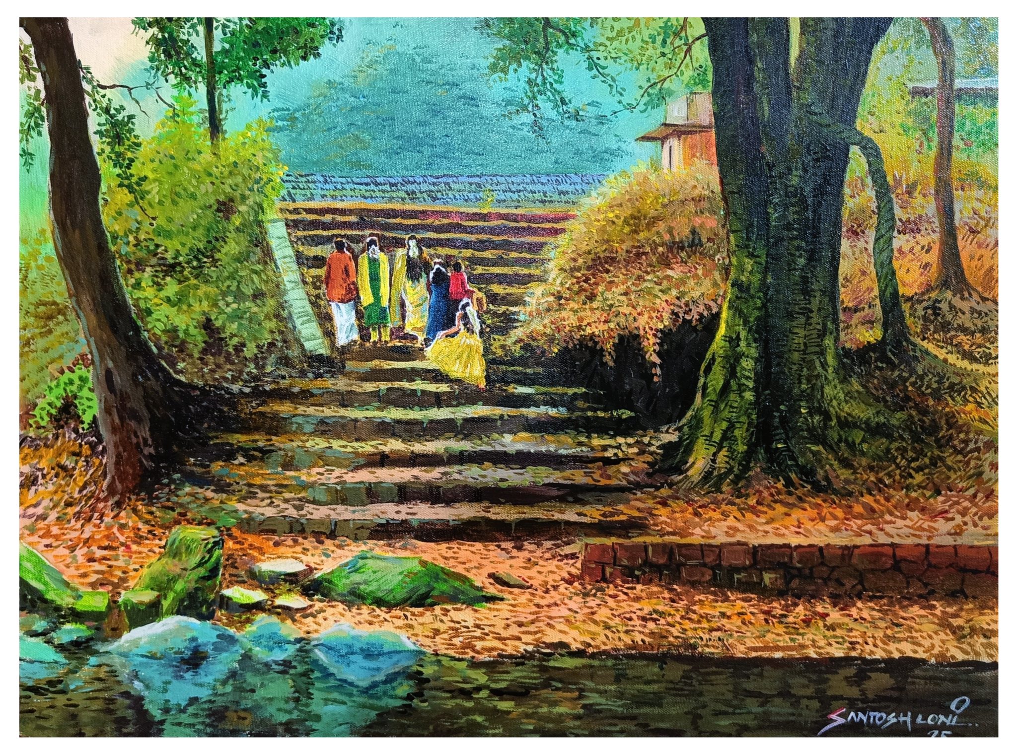 Pathway to the Temple – Kala For Vidya